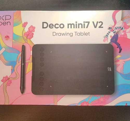 Графический планшет xp pen deco mini7 v2