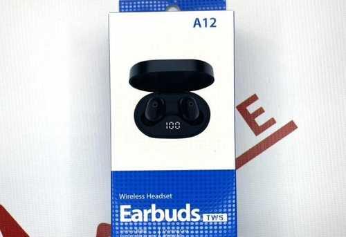 Наушники беспроводные, EarBuds A12, Гарантия