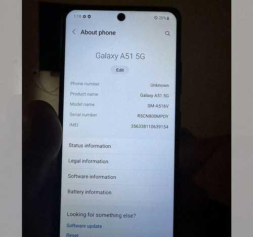 Samsung Galaxy A51, 6/128 ГБ