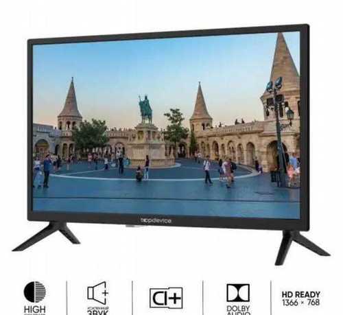 Телевизор Topdevice tdtv24BN02H BK, 24"(61 см)