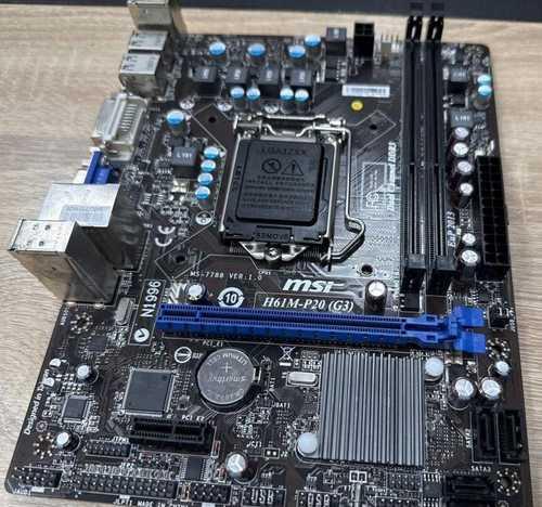 MSI H61M-P20 (G3) (LGA 1155)