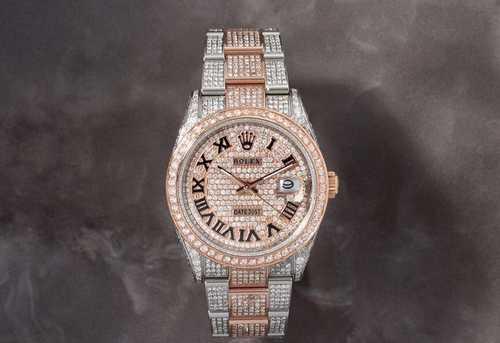 Rolex Datejust 36mm Diamonds Rush with papers Stee