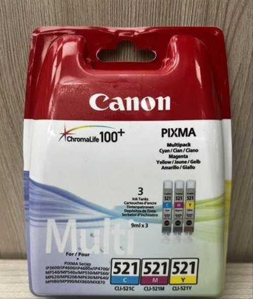 Картридж Canon 521 multipack