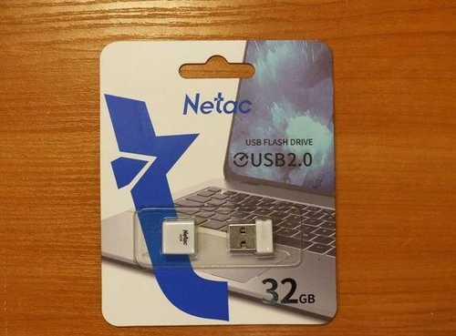 Новый Флеш-накопитель Netac 32Gb USB 2.0
