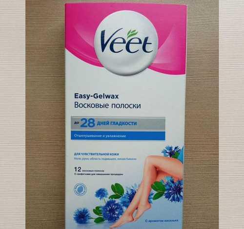 Восковые полоски veet