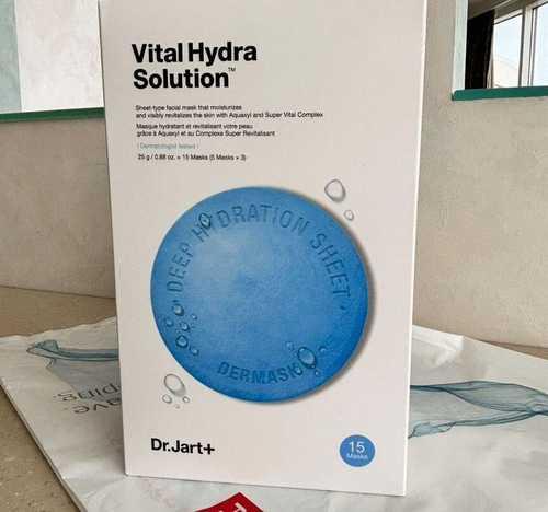 Dr.Jart  Vital Hydra Solution Тканевая маска 15шт