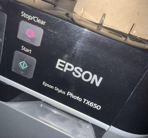 Принтер epson Epson Stylus Photo TX650