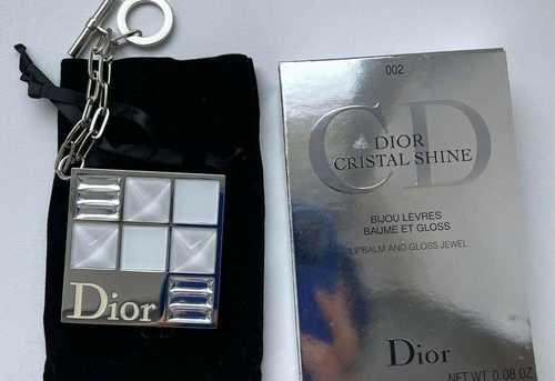 Dior блеск для губ брелок зеркало