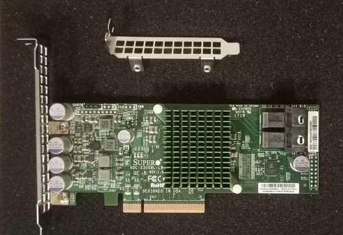 HBA/raid контроллеры Supermicro AOC-S3008L-L8i