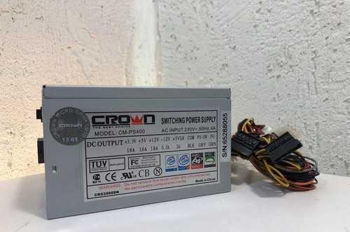 Блок питания crown micro CM-PS400 Standart 400W