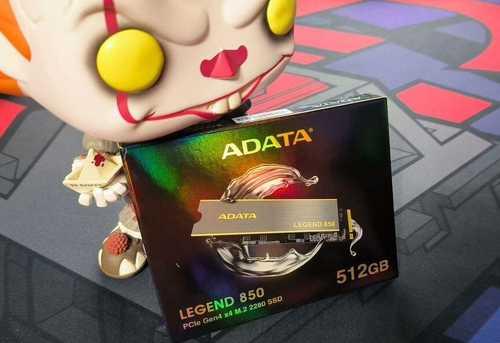 Adata Legend 850 512gb M2 SSD PCIe4 новый
