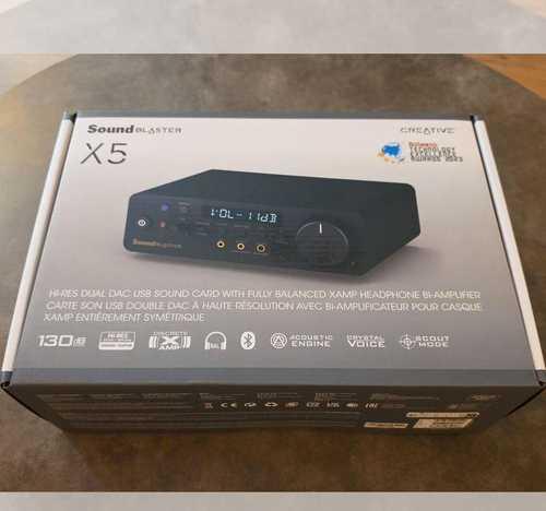 Звуковая карта Creative Sound Blaster X5 новая