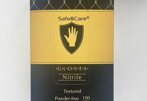 Перчатки нитриловые одноразовые Safe&Care