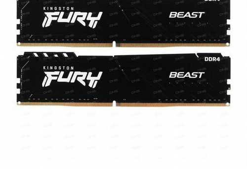 DDR4 Kingston Fury Beast Black 2x32gb