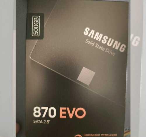 Ssd samsung 870 evo и 970 evo plus 500gb