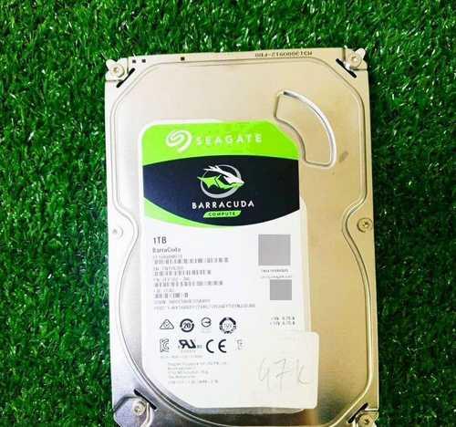 Жесткий диск Seagate Barracuda 3,5" 1 Tb