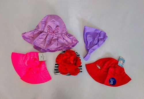 Шляпы панамы для девочки новые Mothercare carters