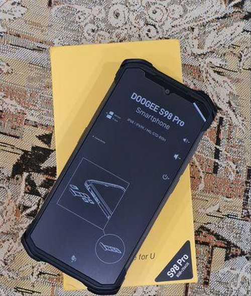 Защищённый Doogee S98 Pro с тепловизором