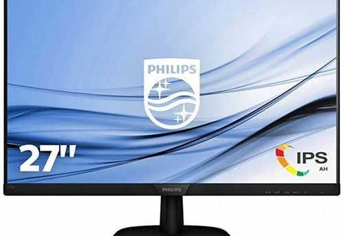 Монитор 27" Philips 273V7qdsb/00 черный IPS LED 5m