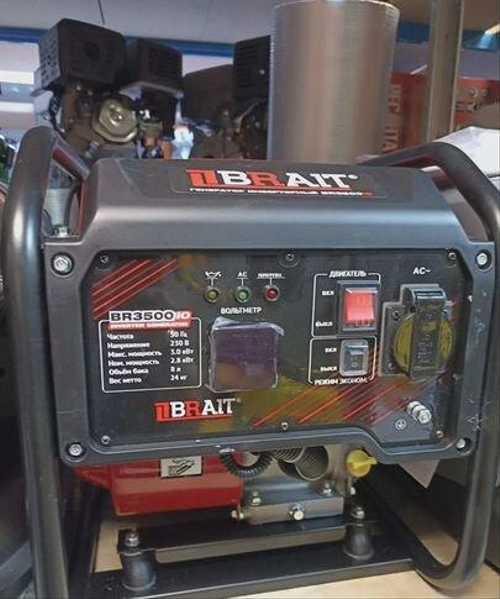 Бензогенератор инверторный Brait BR3500iO 3кВт