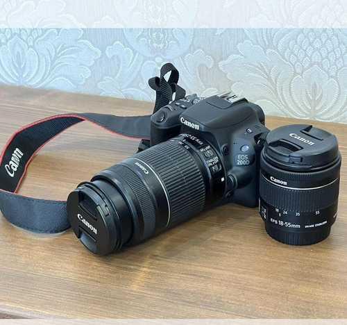 Canon EOS 200d kit   EF-S 55-250mm