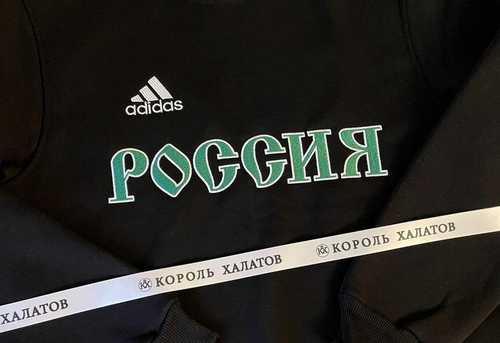 Свитшот худи adidas с вышивкой на заказ