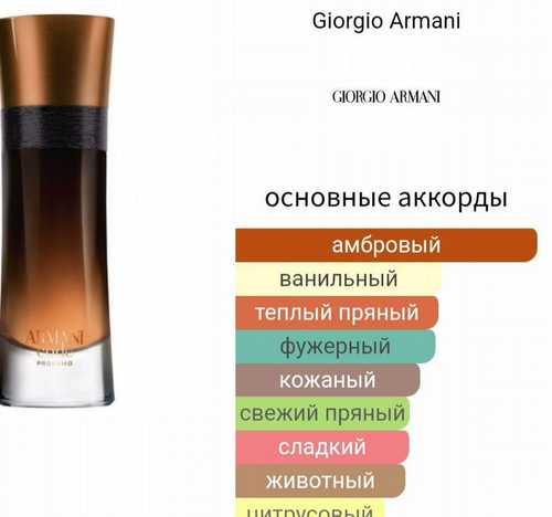 Giorgio Armani code profumo