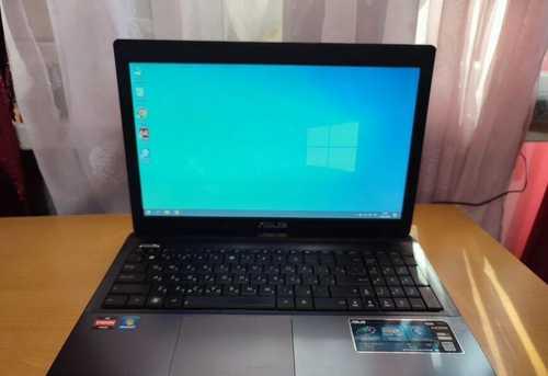 15.6" ASUS K55N, 500 ГБ, A6 4400M, RAM 6 ГБ, Radeon HD 7520G