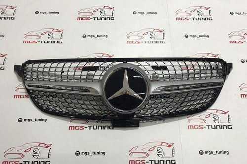 Решетка Diamond Silver Дистроник Mercedes-Benz