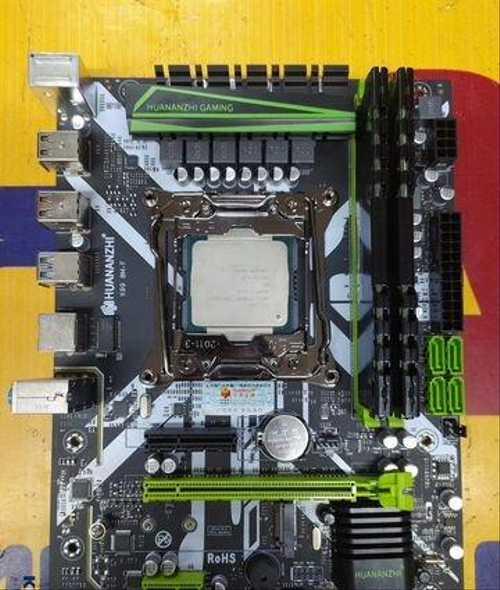 Комплект Huananzhi X99 + Xeon E5 2620v3 + ddriv 16