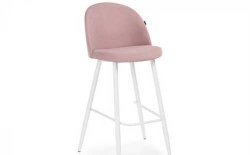 Барный стул Сондре пыльно-розовый - белый