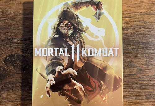 Mortal kombat 11 : steelbook ps 4