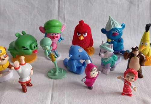Игрушки Angry Birds и другие мультики