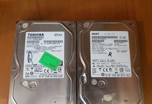 Жесткий диск HDD 500gb 500гб Toshiba