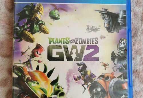 Диск Plants vs zombies gw2 ps4 обмен