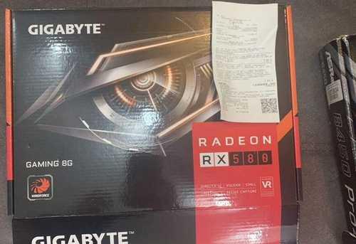 Видеокарта gigabyte Radeon rx580 8 gb