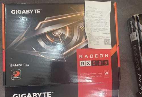 Видеокарта gigabyte Radeon rx580 8 gb