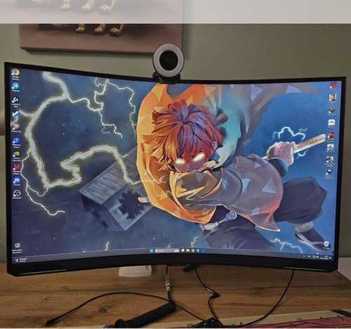 32" Монитор Samsung Odyssey Neo белый