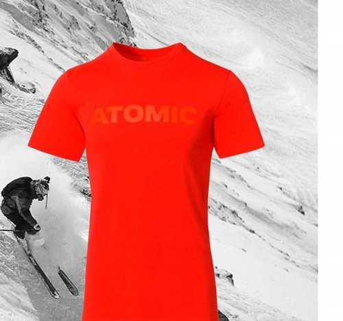 Футболка Atomic Alps T-shirt Red XL