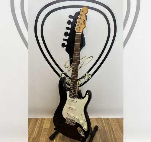 Homage HEG310 Stratocaster SSS Black Струны