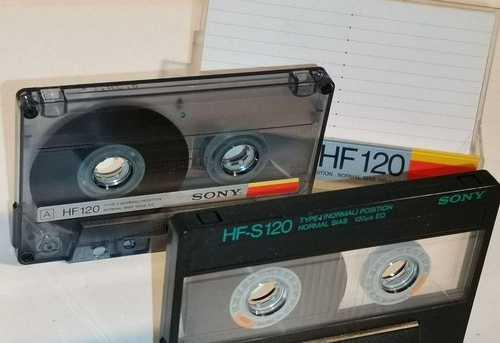 Аудиокассеты Sony 120 с записью