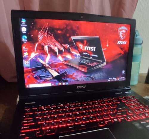 Мощный гровой ноутбук MSI GE 62 Apache Pro