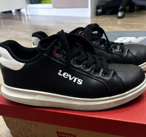 Мужские кожаные кеды Levis р 38,5