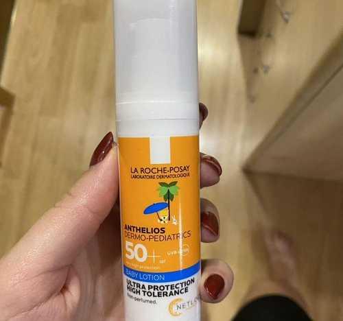 Солнцезащитное молочко детское la rosche posay