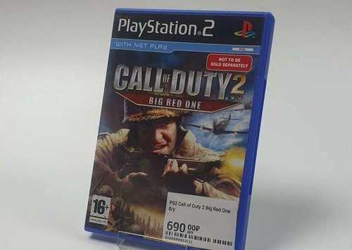 PS2 Call of Duty 2 Big Red One бу