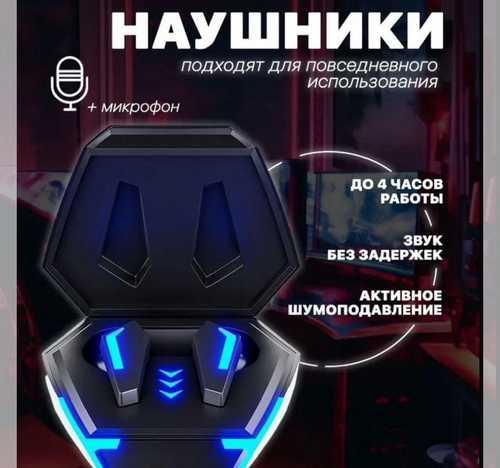 Игновые беспроводные наушники новые