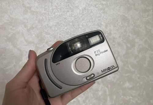 Плёночный фотоаппарат minolta