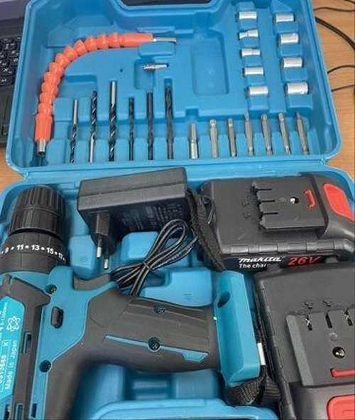 Макита шуруповерт 26v