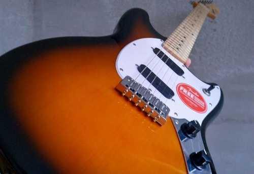 Электрогитара fender squier sonic mustang + аксесс