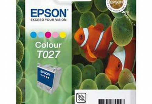 Картридж Epson T027 Colour C13T027401
